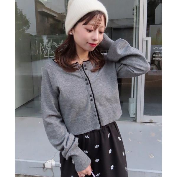 『タイムセール実施中』ZOZO問い合わせ番号:99488719ショップ:Kastane，カスタネブランド:Kastane，カスタネ商品名:【新色追加】レイヤード配色カーディガンカテゴリ:トップス>カーディガン/ボレロブランド品番:KA...