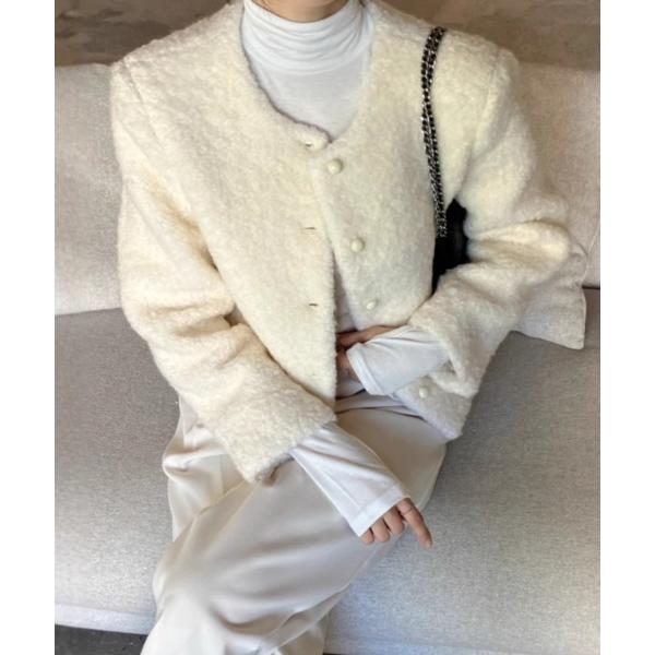 『タイムセール実施中』ZOZO問い合わせ番号:99489171ショップ:300mc，スリーハンドレッドエムシーブランド:FREE STYLISTS，フリー スタイリスト商品名:YUGA_YGMC  Wool-like jacket coat...