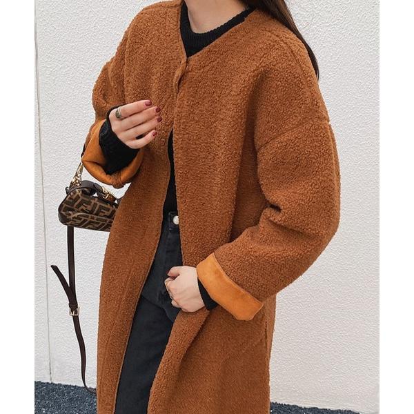 『タイムセール実施中』ZOZO問い合わせ番号:99489183ショップ:300mc，スリーハンドレッドエムシーブランド:FREE STYLISTS，フリー スタイリスト商品名:YUGA_YGMC  Boa material collarle...