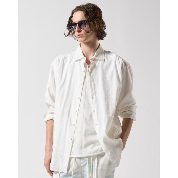参考価格：38，500円発売時期：2023年04月コンディション：C（やや使用感あり）使用感があり、やや気になる傷や汚れがあるアイテム襟周り：汚れ参考商品名：high stretch linen oversize shirt参考品番：431...