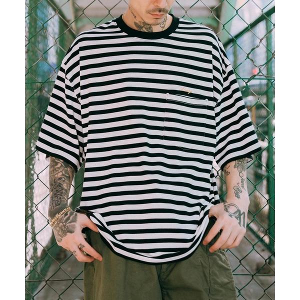 『セール実施中』参考価格：8，800円発売時期：2025年04月コンディション：A（使用感なし）数回使用した程度で使用感が感じられないアイテム参考商品名：Heavy oz. border tee参考品番：150-40015【商品に関する注意...