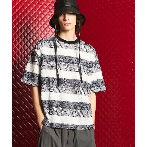 『タイムセール実施中』参考価格：14，300円発売時期：2024年04月コンディション：B（目立つ使用感なし）使用感が少ない、または気にならないアイテム前身頃：汚れ参考商品名：《UNISEX》Geometry Border Back Cut...