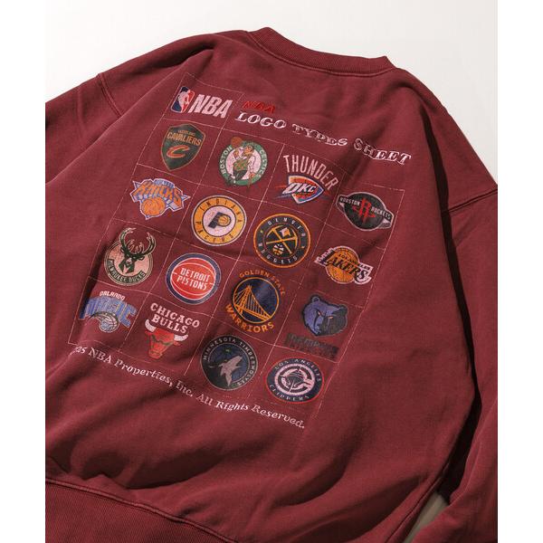 『タイムセール実施中』ZOZO問い合わせ番号:99519800ショップ:FREAK'S STORE，フリークスストアブランド:NBA，エヌビーエー，FREAK'S STORE，フリークスストア商品名:NBA 別注 チームロゴシート クルーネ...