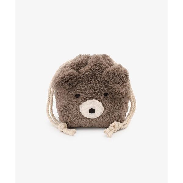 『セール実施中』ZOZO問い合わせ番号:99519917ショップ:Afternoon Tea LIVING，アフタヌーンティー・リビングブランド:Afternoon Tea，アフタヌーンティー商品名:くまボア巾着ポーチカテゴリ:財布/小物&...