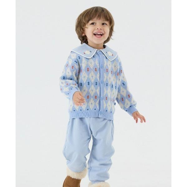 『セール実施中』ZOZO問い合わせ番号:99520049ショップ:moimoln，モイモルンブランド:moimoln，モイモルン商品名:ダイヤ柄長袖ニットカーディガンカテゴリ:トップス>カーディガン/ボレロブランド品番:M254GDB...