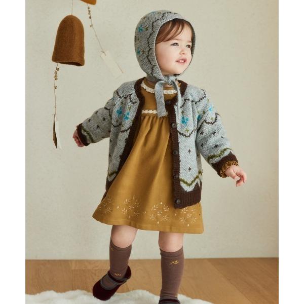 『セール実施中』ZOZO問い合わせ番号:99520051ショップ:moimoln，モイモルンブランド:moimoln，モイモルン商品名:総柄ニット長袖カーディガンカテゴリ:トップス>カーディガン/ボレロブランド品番:M254GDB33...