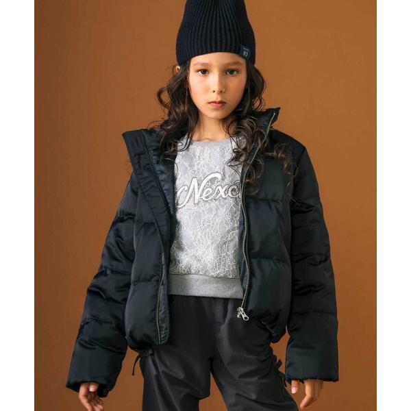 『タイムセール実施中』ZOZO問い合わせ番号:99520379ショップ:BEBE ONLINE STORE，ベベ オンラインストアブランド:nexchic，ネクシック商品名:ハートロゴタフタダウン(110~150cm)カテゴリ:ジャケット/...