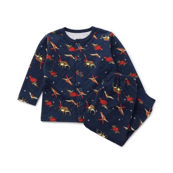 『セール実施中』ZOZO問い合わせ番号:99520467ショップ:F.O.Online Store，エフオーオンラインストアブランド:Ampersand，アンパサンド商品名:【リンク/ジュニア対応】ウインターダイナソー柄ニットキルトパジャマ...