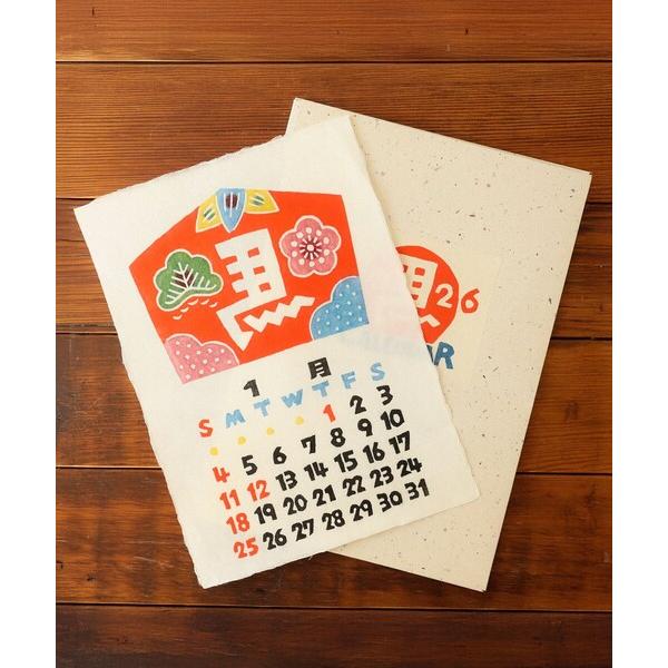 ZOZO問い合わせ番号:99520894ショップ:BEAMS MEN，ビームス メンブランド:fennica，フェニカ，BEAMS，ビームス商品名:小田中耕一 型染 カレンダー 2026年版カテゴリ:インテリア>インテリア雑貨ブランド...