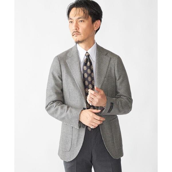 『セール実施中』ZOZO問い合わせ番号:99521085ショップ:SHIPS，シップスブランド:SHIPS，シップス商品名:SHIPS: Lanificio di pray ハウンドトゥース ジャケットカテゴリ:ジャケット/アウター>...