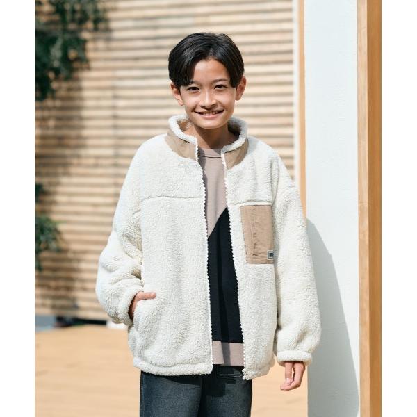 『タイムセール実施中』ZOZO問い合わせ番号:99551774ショップ:Right-on，ライトオンブランド:Right-on，ライトオン商品名:【先行販売】【Refurbish】スタンドジップボアアウター (スタンドネック/スタンドジップ...