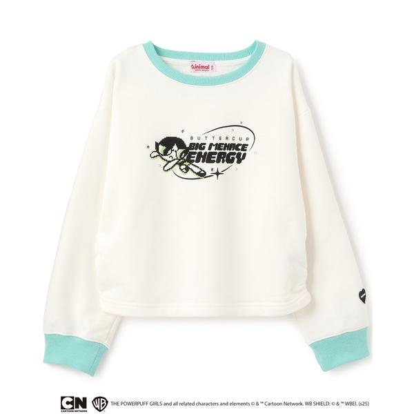 『セール実施中』ZOZO問い合わせ番号:99551790ショップ:petit main，プティマインブランド:minimal，ミニマル商品名:【防汚加工】【パワーパフ ガールズ】アソートキャラ裏毛カテゴリ:トップス>スウェットブランド...
