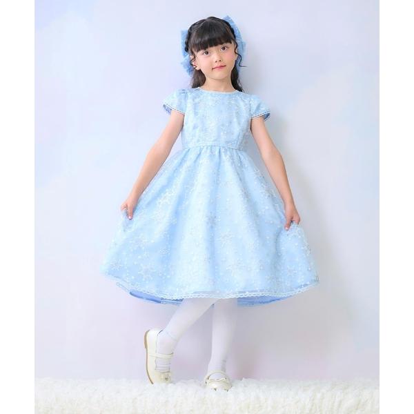 『タイムセール実施中』ZOZO問い合わせ番号:99551797ショップ:NARUMIYA ONLINE，ナルミヤ オンラインブランド:mezzo piano，メゾピアノ商品名:キラキラ星刺しゅうドレスカテゴリ:ワンピース/ドレス>ドレ...