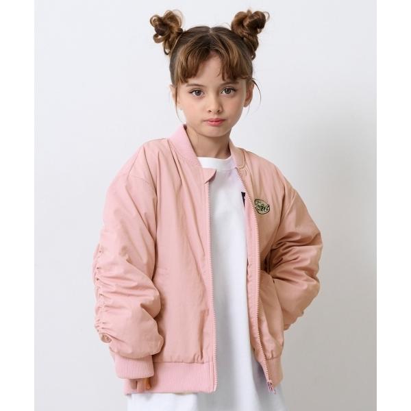 『セール実施中』ZOZO問い合わせ番号:99551832ショップ:X-girl Stages，エックスガール ステージスブランド:X-girl Stages，エックスガールステージス商品名:ロゴ刺しゅうMA-1カテゴリ:ジャケット/アウター...