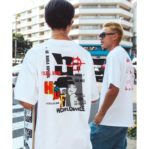 参考価格：6，930円発売時期：2024年07月コンディション：C（やや使用感あり）使用感があり、やや気になる傷や汚れがあるアイテム全体的：汚れ参考商品名：CUT AND PASTE TEE  / HUF ハフ ヘビーウェイト 半袖 プリン...