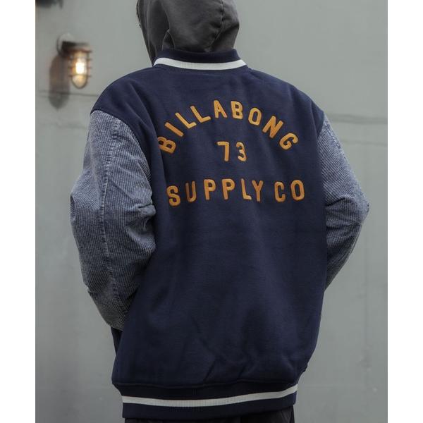 『タイムセール実施中』ZOZO問い合わせ番号:99582779ショップ:BILLABONG，ビラボンブランド:BILLABONG，ビラボン商品名:BILLABONG メンズ MELTON STADIUM ジャケット 「2025年秋冬モデル」...