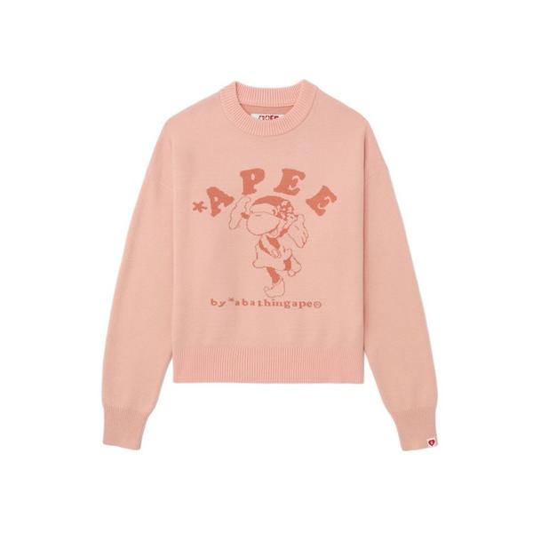 ZOZO問い合わせ番号:99583681ショップ:A BATHING APE，ア ベイシング エイプブランド:A BATHING APE，アベイシングエイプ商品名:BABY LISA BIRDSEYE SWEATERカテゴリ:トップス&gt...