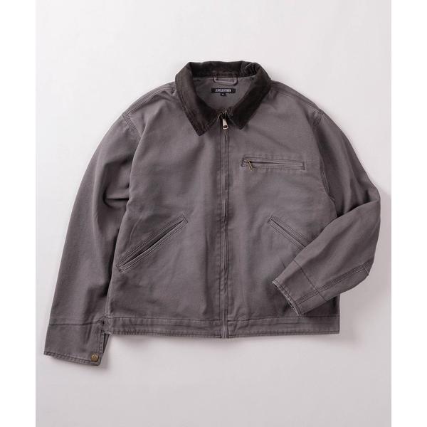 『タイムセール実施中』ZOZO問い合わせ番号:99615809ショップ:SlashDate，スラッシュデイトブランド:SlashDate，スラッシュデイト商品名:【82】ウォッシュ加工 襟コーデュロイ ヴィンテージ ダックブルゾンカテゴリ:...