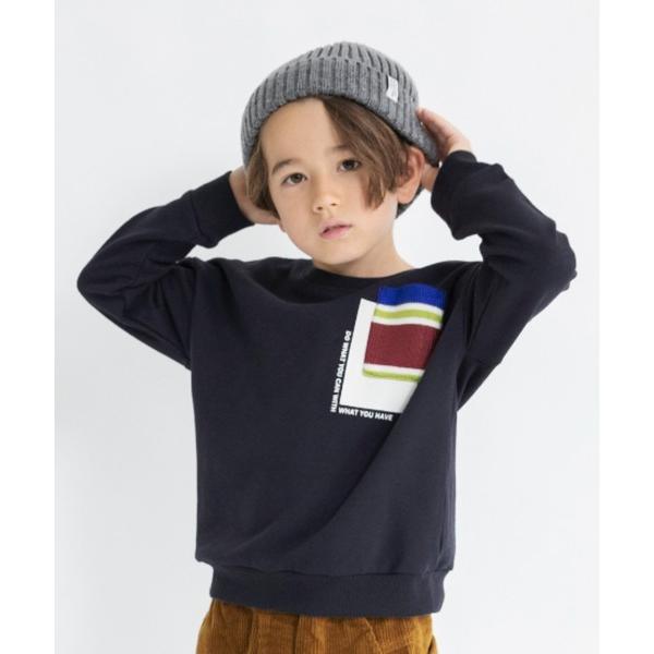 『タイムセール実施中』ZOZO問い合わせ番号:99615815ショップ:branshes，ブランシェスブランド:branshes，ブランシェス商品名:マルチボーダーポケット付きトレーナーカテゴリ:トップス>スウェットブランド品番:11...