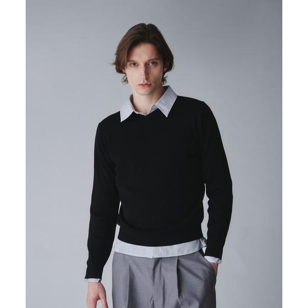 『セール実施中』ZOZO問い合わせ番号:99616192ショップ:apres jour mignon，アプレジュールミニョンブランド:Regen Glanz，レーゲングランツ商品名:wool blend vneck cropped knit...