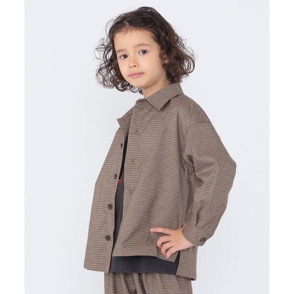 『セール実施中』ZOZO問い合わせ番号:99616518ショップ:SHIPS KIDS，シップス キッズブランド:SHIPS，シップス商品名:SHIPS KIDS:100〜130cm / 千鳥柄 チェック シャツ アウターカテゴリ:トップス...