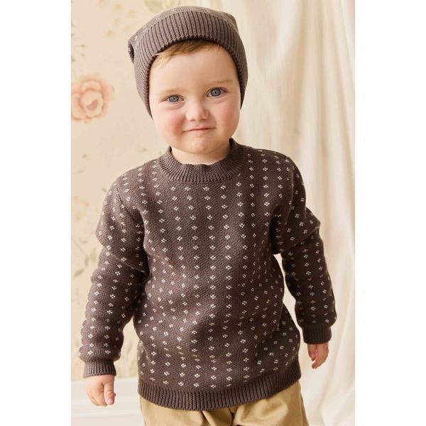 『セール実施中』ZOZO問い合わせ番号:99616534ショップ:JAMIE KAY，ジェイミーケイブランド:JAMIE KAY，ジェイミーケイ商品名:ジャガードニットKnitted Diamonds Coffeeカテゴリ:トップス>...