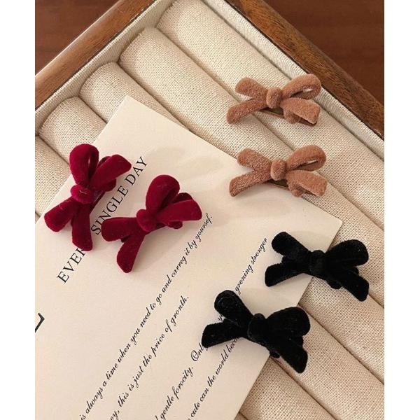 『タイムセール実施中』ZOZO問い合わせ番号:99616841ショップ:RiNc，リンクブランド:ammy.，エイミードット商品名:【 ammy. / エイミードット 】 ミニミニ リボン クリップ ヘアアクセサリー / 6個セットカテゴリ...