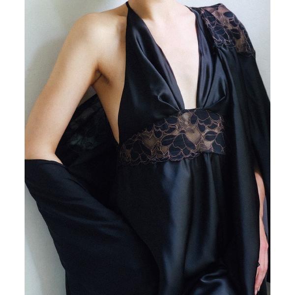 ZOZO問い合わせ番号:99618584ショップ:ANNEBRA，アンブラブランド:ANNEBRA，アンブラ商品名:Whispers レースコンビロングドレスカテゴリ:ルームウェア>ルームワンピースブランド品番:AN-8896素材:ポ...