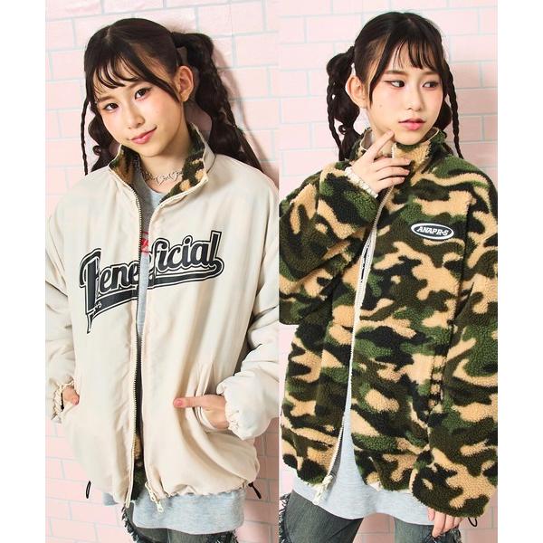 『タイムセール実施中』ZOZO問い合わせ番号:99619798ショップ:ANAP，アナップブランド:ANAP GiRL，アナップガール商品名:ANAPR＋S 撥水加工 リバーシブル ボア ブルゾン 【ユニセックス】【キッズお揃い】カテゴリ:...