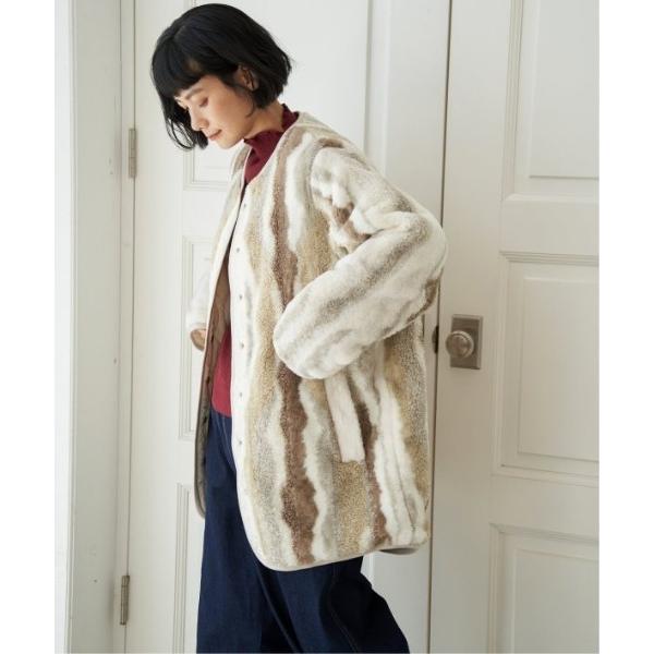 『タイムセール実施中』ZOZO問い合わせ番号:99625296ショップ:Lbc with Life，エルビーシー ウィズライフブランド:LBC，エルビーシー商品名:リバーシブルファーキルトコートカテゴリ:ジャケット/アウター>ブルゾン...