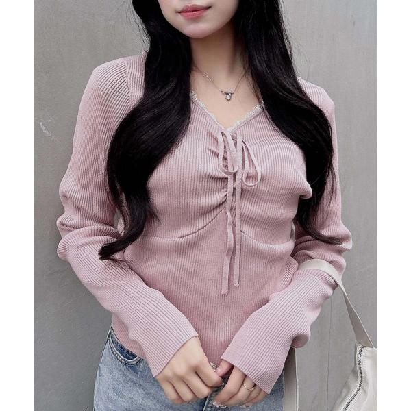 『タイムセール実施中』ZOZO問い合わせ番号:99625560ショップ:INGNI，イングブランド:INGNI，イング商品名:フロントギャザーニットカテゴリ:トップス>ニット/セーターブランド品番:1999-900185素材:レーヨン...