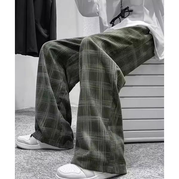 『セール実施中』ZOZO問い合わせ番号:99627887ショップ:RiNc，リンクブランド:BARELY BLUE，ベアリーブルー，RiNc，リンク商品名:【 BARELY BLUE / ベアリーブルー 】 ルーズ チェック コーデュロイ ...