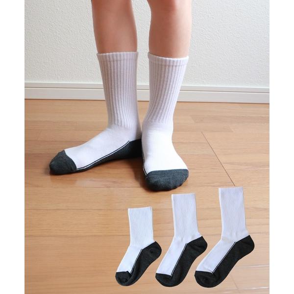 ※このアイテムは返品・交換対象外商品です。ZOZO問い合わせ番号:99629377ショップ:Bonjour Sagan，ボンジュールサガンブランド:box408，ボックスヨンマルハチ商品名:【6足セット】汚れ目立たない 足底切り替え 白 ソ...