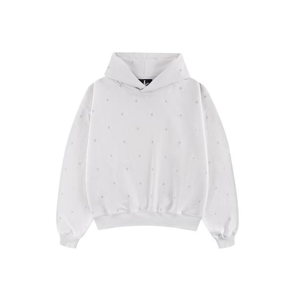 ZOZO問い合わせ番号:99629698ショップ:SUPPLIER，サプライヤーブランド:UNKNOWN LONDON，アンノウン・ロンドン商品名:フーディ｜Tiny Cross Glitter Pullover Hoodie｜Unknow...