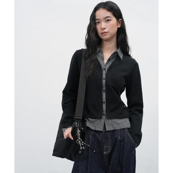 ZOZO問い合わせ番号:99629772ショップ:GENERAL IDEA，ジェネラルアイディアブランド:GENERAL IDEA，ジェネラルアイデア商品名:【GENERAL IDEA】チェックシャツレイヤードカーディガン / CHECK ...