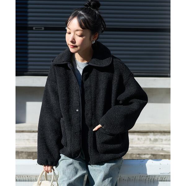 『セール実施中』ZOZO問い合わせ番号:99630130ショップ:FREAK'S STORE，フリークスストアブランド:FREAK'S STORE，フリークスストア商品名:丸襟 カットボアジャケットカテゴリ:ジャケット/アウター>ブル...