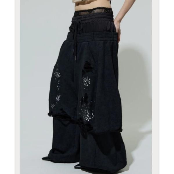 ZOZO問い合わせ番号:99630156ショップ:L.H.P WOMEN，エルエイチピーウィーメンブランド:neith.，ネイス，L.H.P，エルエイチピー商品名:neith./ネイス/Meteor Low-rise Sweat Pants...