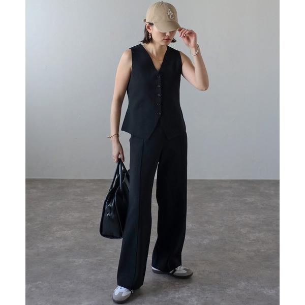 『タイムセール実施中』参考価格：8，250円発売時期：2024年03月コンディション：A（使用感なし）数回使用した程度で使用感が感じられないアイテム参考商品名：スウェットライクニットベスト×パンツセットアップ参考品番：77-003573【商...