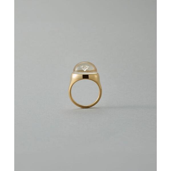 ZOZO問い合わせ番号:99660821ショップ:ete，エテブランド:ete，エテ商品名:スノードームリングカテゴリ:アクセサリー>リングブランド品番:821570-571-572素材:プラチナム:SV925+プラチナコーティング(...