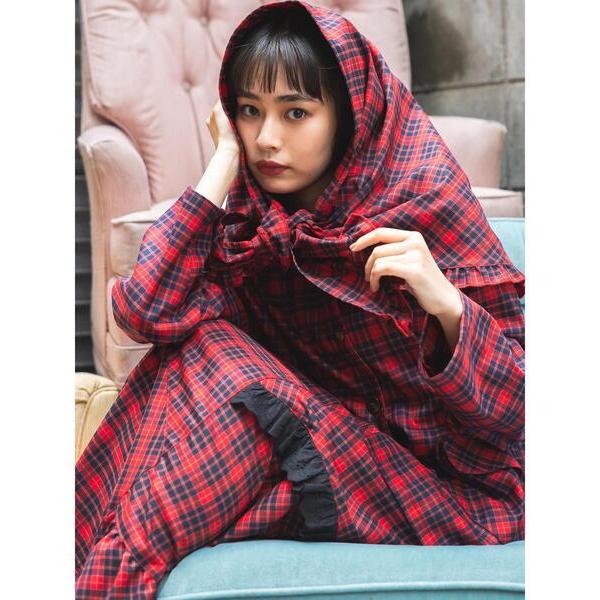 『セール実施中』ZOZO問い合わせ番号:99661314ショップ:ehka sopo，エヘカ ソポブランド:BETTY'S BLUE，べティーズブルー商品名:BETTY’S BLUE チェックストールカテゴリ:ファッション雑貨>ストー...