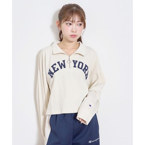 『セール実施中』ZOZO問い合わせ番号:99662062ショップ:NARUMIYA ONLINE，ナルミヤ オンラインブランド:Champion，チャンピオン，LOVETOXIC，ラブトキシック商品名:【Champion】ハーフZIPプルオ...