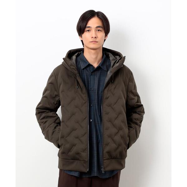 『タイムセール実施中』ZOZO問い合わせ番号:99662403ショップ:COMME CA ISM，コムサイズムブランド:COMME CA ISM，コムサイズム商品名:シームレスダウン フード ブルゾンカテゴリ:ジャケット/アウター>ダ...