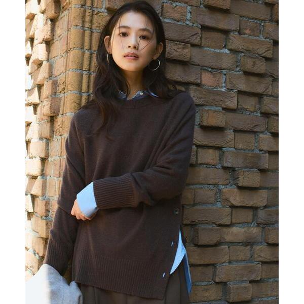 『タイムセール実施中』ZOZO問い合わせ番号:99662471ショップ:UNTITLED，アンタイトルブランド:UNTITLED，アンタイトル商品名:【重ね着もおすすめ/洗える】ウールカシミヤ クルーネックニットカテゴリ:トップス>ニ...