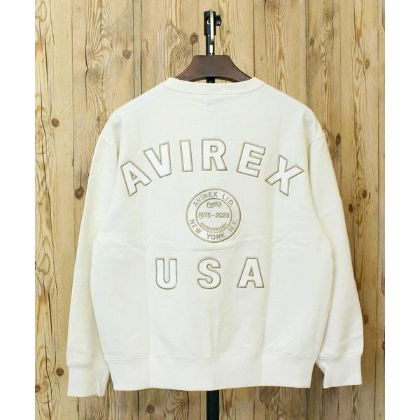 ZOZO問い合わせ番号:99662554ショップ:TopIsm，トップイズムブランド:AVIREX，アヴィレックス，TopIsm，トップイズム商品名:AVIREX 50th VARSITY CREWNECK SWEATカテゴリ:トップス&g...