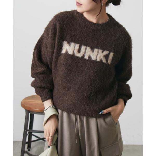 『セール実施中』ZOZO問い合わせ番号:99662624ショップ:COLONY 2139，コロニー トゥーワンスリーナインブランド:COLONY 2139，コロニートゥーワンスリーナイン商品名:NUNKIロゴジャガードニットプルオーバーカテ...