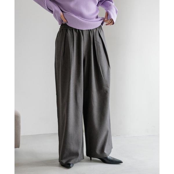 『タイムセール実施中』ZOZO問い合わせ番号:99662652ショップ:LOWRYS FARM，ローリーズファームブランド:LOWRYS FARM，ローリーズファーム商品名:ウールライクイージーパンツ　580888カテゴリ:パンツ>そ...