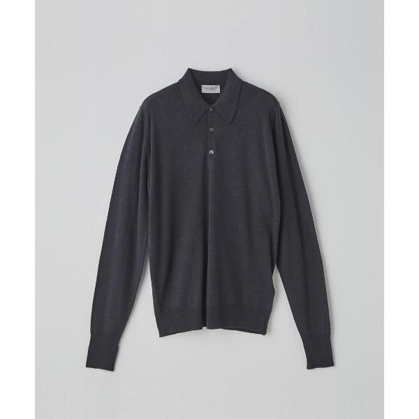 ZOZO問い合わせ番号:99663478ショップ:JOHN SMEDLEY，ジョン スメドレーブランド:JOHN SMEDLEY，ジョンスメドレー商品名:クラシック長袖ニットポロシャツカテゴリ:トップス>ニット/セーターブランド品番:...