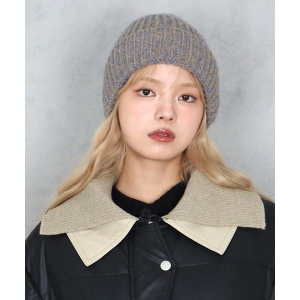 『セール実施中』ZOZO問い合わせ番号:99664084ショップ:RiNc，リンクブランド:BARELY BLUE，ベアリーブルー，RiNc，リンク商品名:【 BARELY BLUE / ベアリーブルー 】 ミックスニット リブ ニット帽カ...