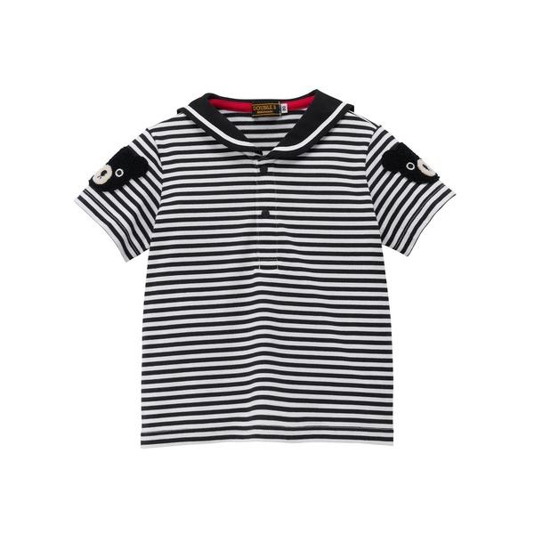 ZOZO問い合わせ番号:99664144ショップ:MIKI HOUSE，ミキハウスブランド:DOUBLE_B，ダブルビー商品名:セーラーカラーの半袖ブラウスカテゴリ:トップス>シャツ/ブラウスブランド品番:62-5401-798素材:...