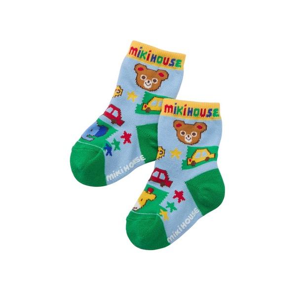 ※このアイテムは返品・交換対象外商品です。ZOZO問い合わせ番号:99664237ショップ:MIKI HOUSE，ミキハウスブランド:MIKI HOUSE，ミキハウス商品名:レトロゲーム総柄ソックスカテゴリ:レッグウェア>ソックス/靴...